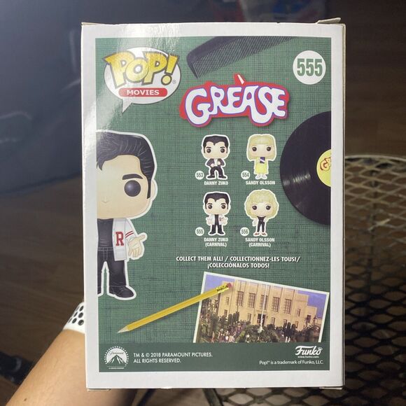 Funko | Other | Funko Pop Movies Grease Danny Zuko Carnival 4th ...